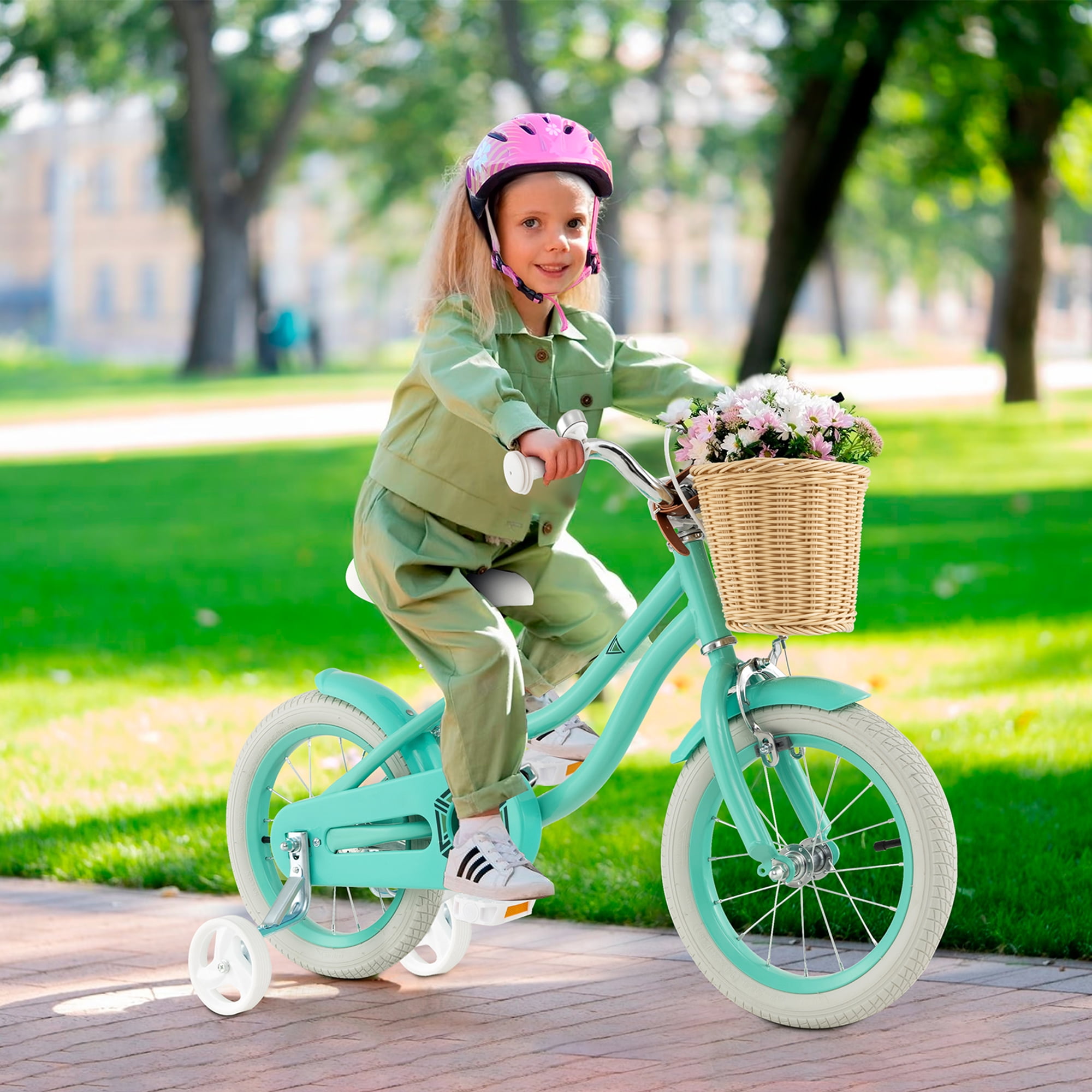 Click here for Gymax 14 Retro Style Kids Bike Bicycle W/ Height A... prices