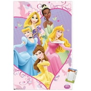 Disney Princess - Princess Rule Wall Poster, 22.375" x 34", Framed ...