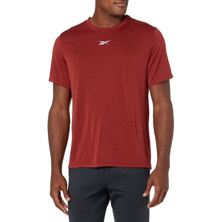 Reebok Mens Standard Workout Ready Tee, Maroon, Large | Walmart Canada