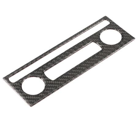 AC Console Panel Trim, Air Conditioning Control Panel Sticker Carbon ...