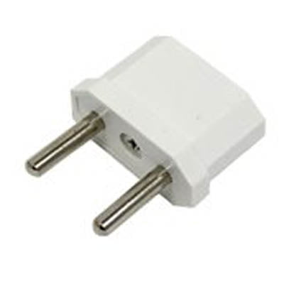 02767 - TRAVEL ADAPTER 2P EUROPE AND ASIA PLUG 4MM TO UNIVERSAL JACK ...