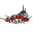 Tramontina Everyday 13 Piece Non-Stick Cookware Set, Red - Walmart.com