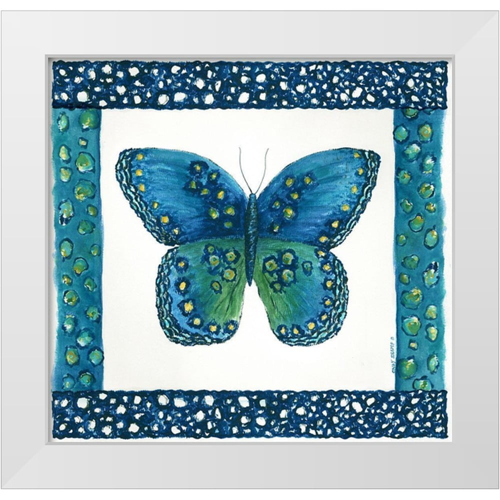 Shamp, Cindy 21x20 White Modern Wood Framed Museum Art Print Titled ...