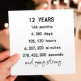 3drose, 12 Years in Months Days Hours Minutes Seconds Anniversary Going ...