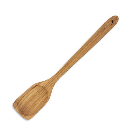 FAAY 18 Inches Large Wooden Spoon, Long Handle Heavy Duty Spoon with ...