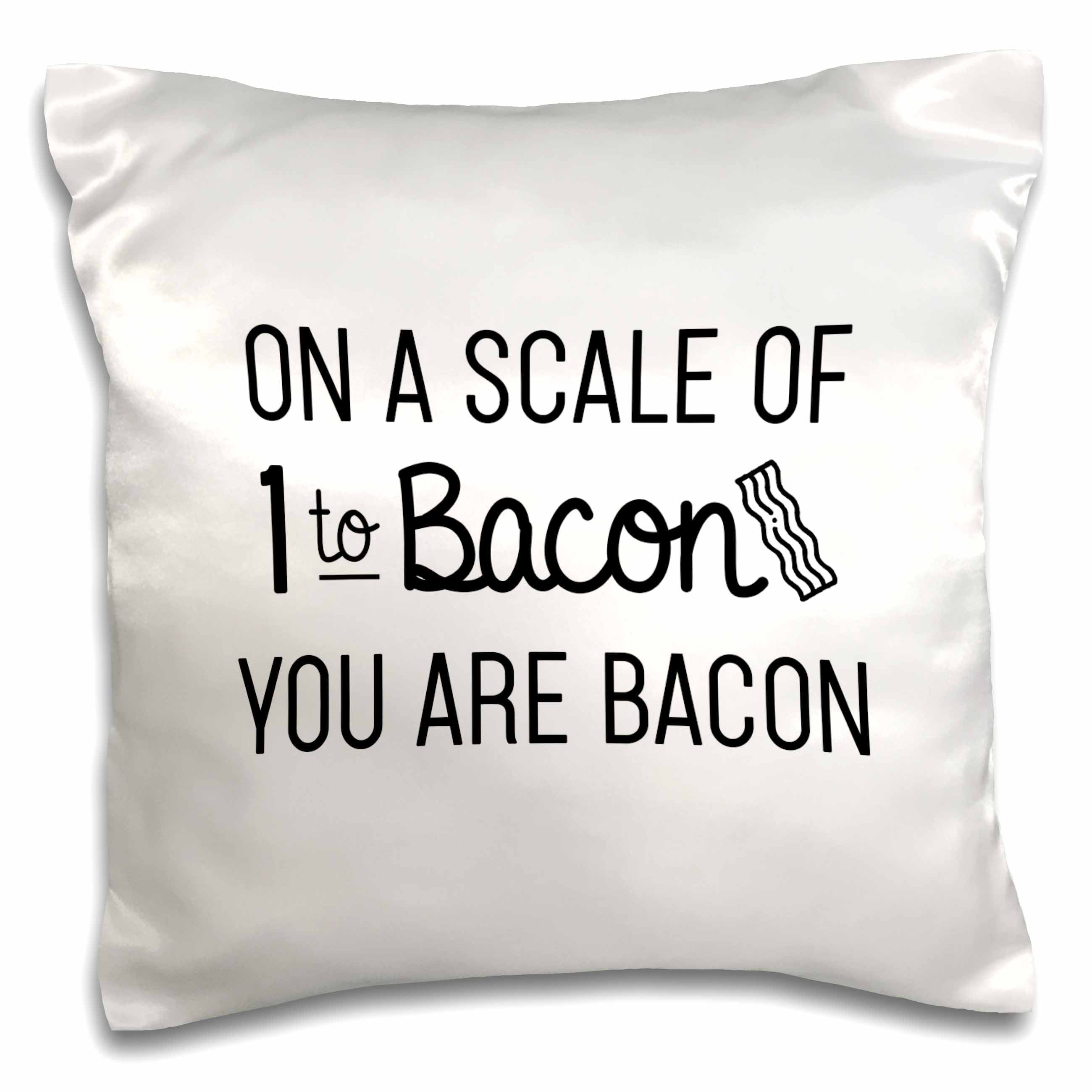 On A Scale Of 1 To Bacon You Are Bacon 16x16 inch Pillow Case pc-336230 ...