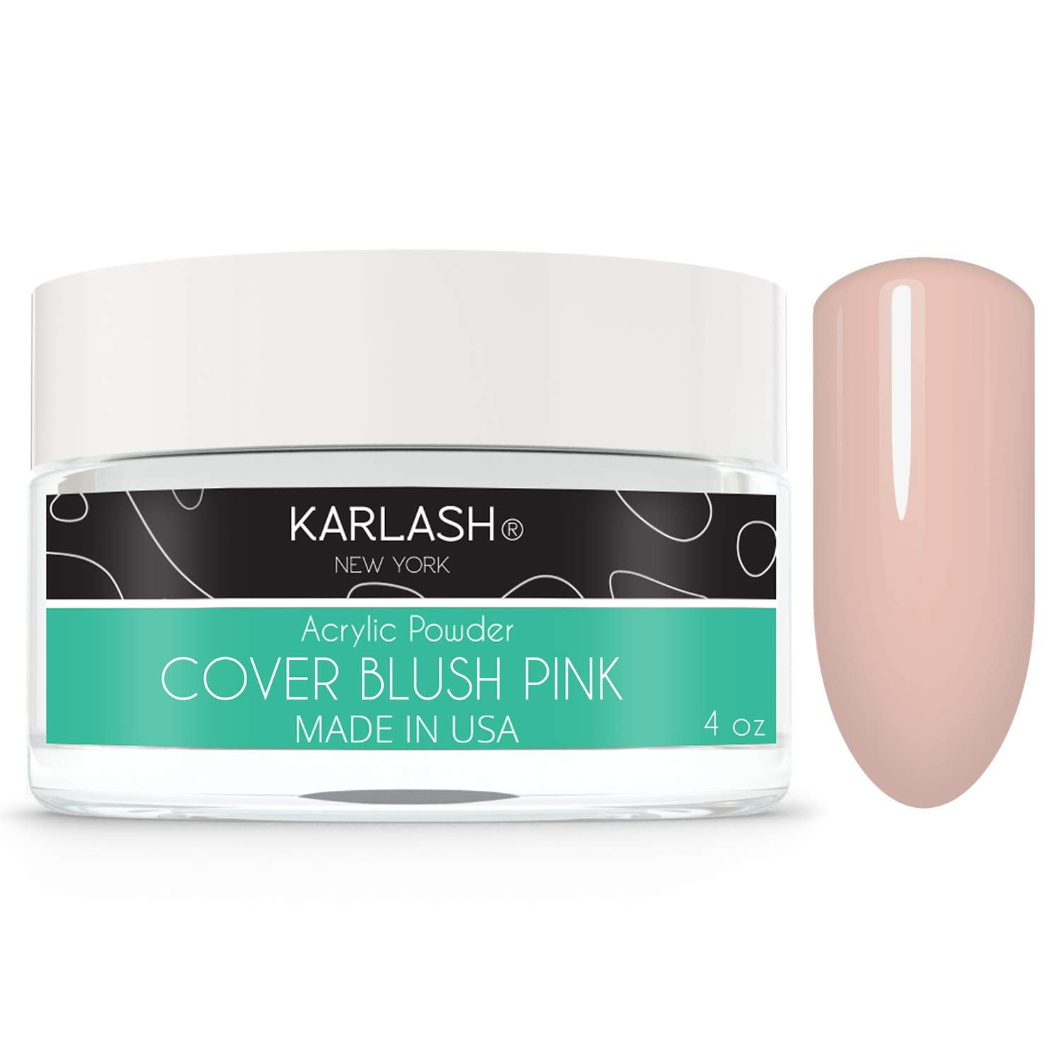 Karlash Professional Acrylic Powder Cover Blush Pink 4 oz - Walmart.com