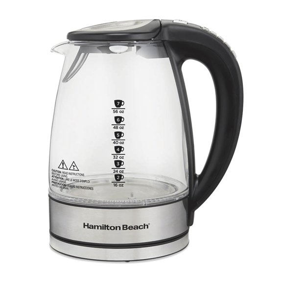 Chefman Lightning 1.8L Custom-Temp Electric Kettle, 1750W with Tea ...