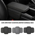 Car Arm Rest Cushion with Side Storage Bag for Reducing Fatigue and ...