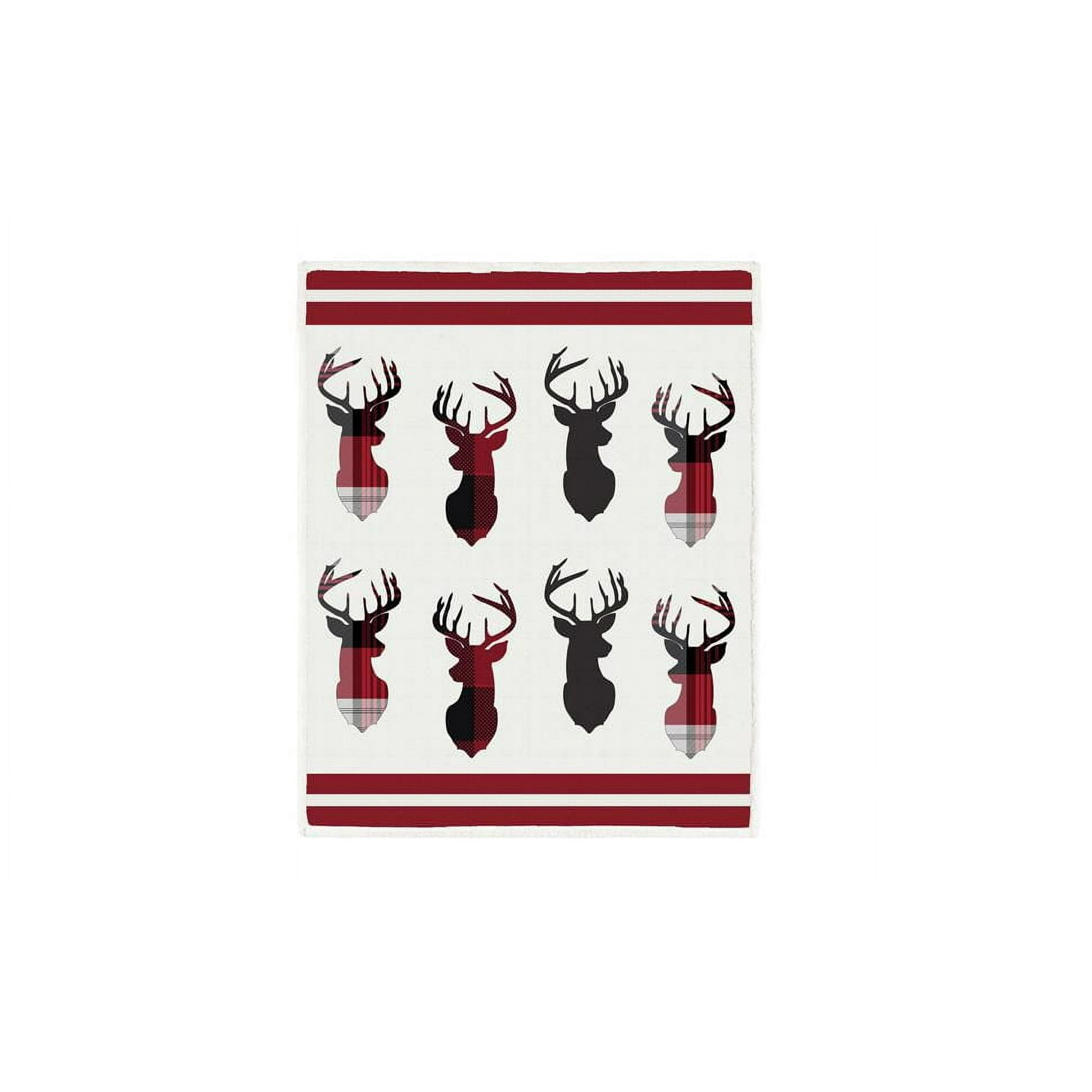 Click here for Safdie & Co. Photoreal Throw Deer Shield Throw prices