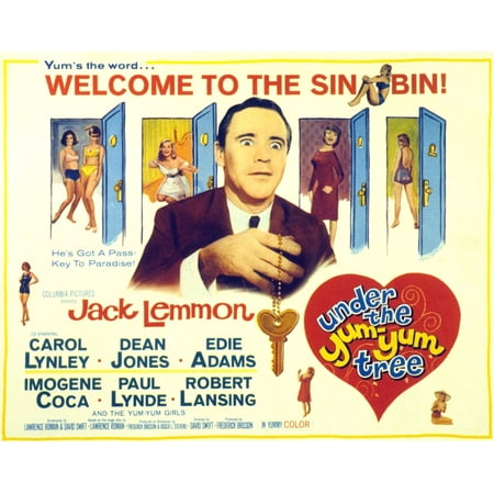 Under The Yum Yum Tree Jack Lemmon Carol Linley Dean Jones Edie Adams ...