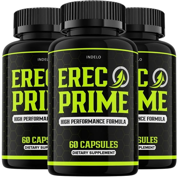 ErecPrime Men's High Performance Supplements, Advanced Formula (60 ...