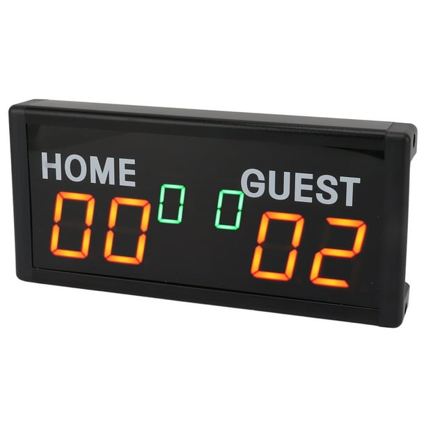 Scoreboard Score Keeper, 1.8 Inch LED Electronic Portable Tabletop ...