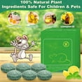 24Pcs Rodent Mice Repellent, Peppermint Oil Mouse Repellent Balls for ...