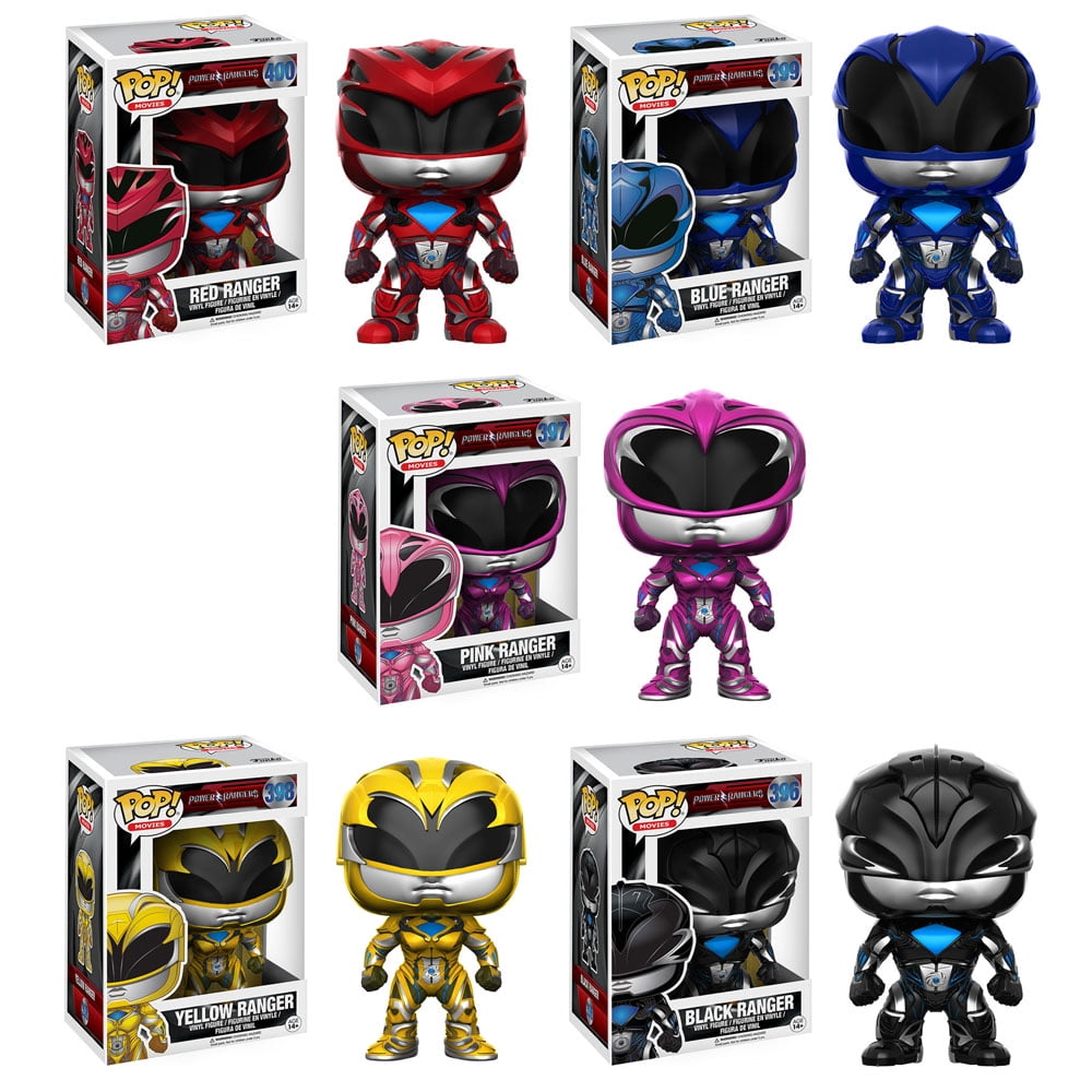 Funko POP! Movies - Power Rangers Series 3 Vinyl Figures - SET OF 5 ...