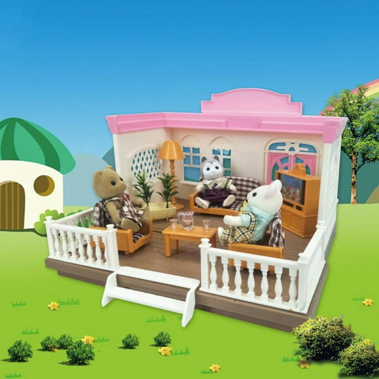 Calico Critters Deluxe Village House With Bonus Gift Set