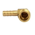 3/8BSP Male Thread 8mm Hose Barb Fitting Right Angle Elbow Coupler ...
