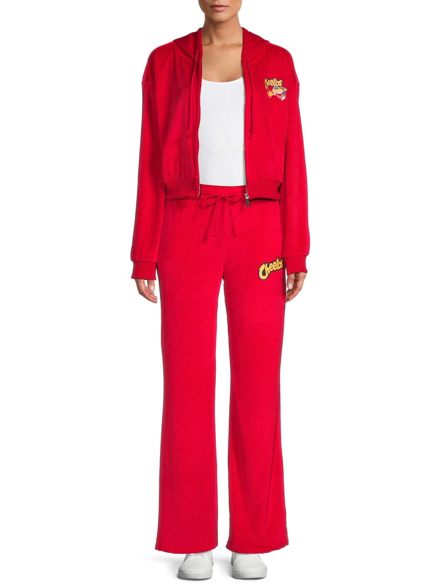 Cheetos Junior's Flamin Hot Velour Hoodie & Pant Graphic Set, 2-Piece ...