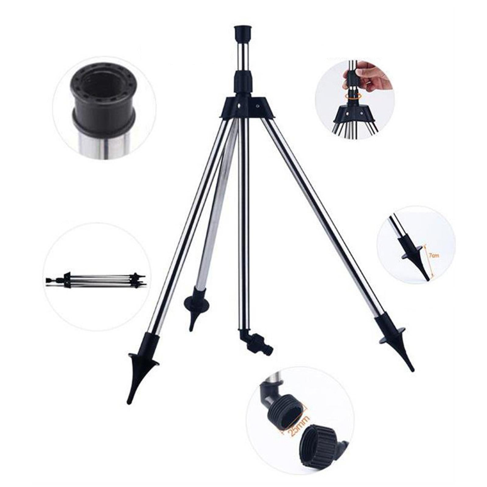 Aspersor giratorio automático Trípode Aspersor de impacto Base de trípode Conector rápido ...