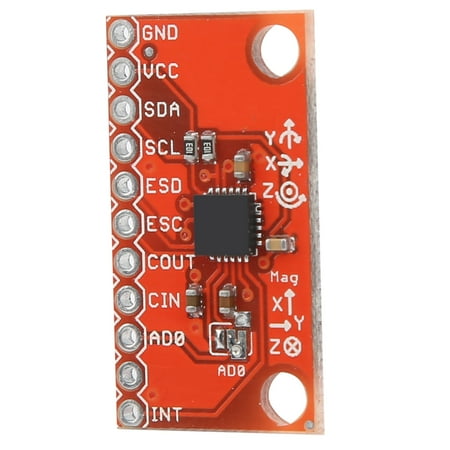 Sensor Module, 2.54mm Pin Spacing Precise Gyroscope Module ±1200uT ...