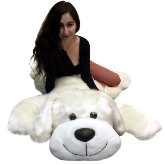 White Stuffed Dogs