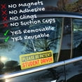 Power Clings™ Reusable & Removable Rookie Driving Decal - Non-Magnetic ...
