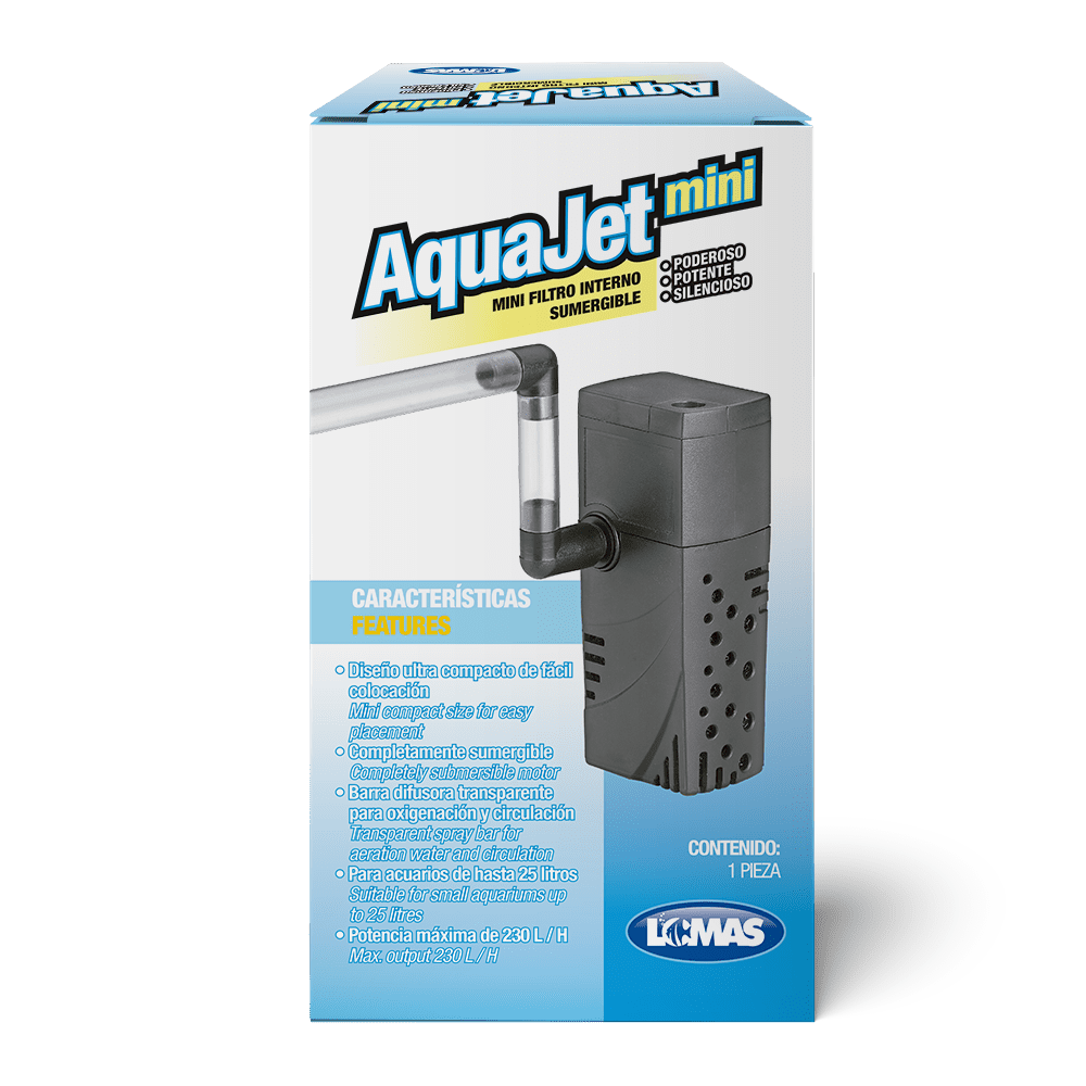Filtro interno Lomas Aquajet Mini 25 L | Walmart en línea