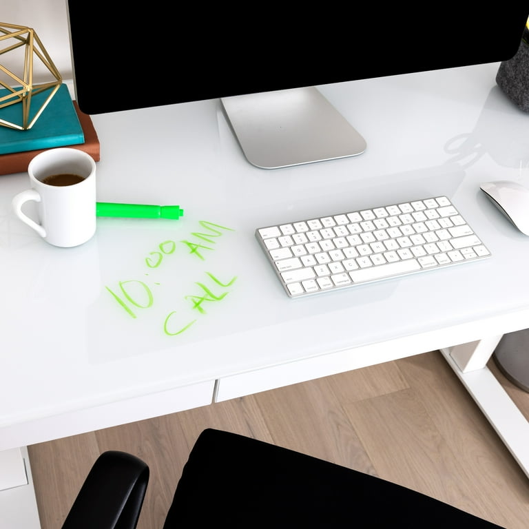 Arctic ergo glass computer desk store