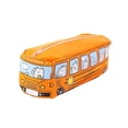 AuroraX Pencil Case Pencil Pouch Bus Shaped Large Capacity Canvas ...