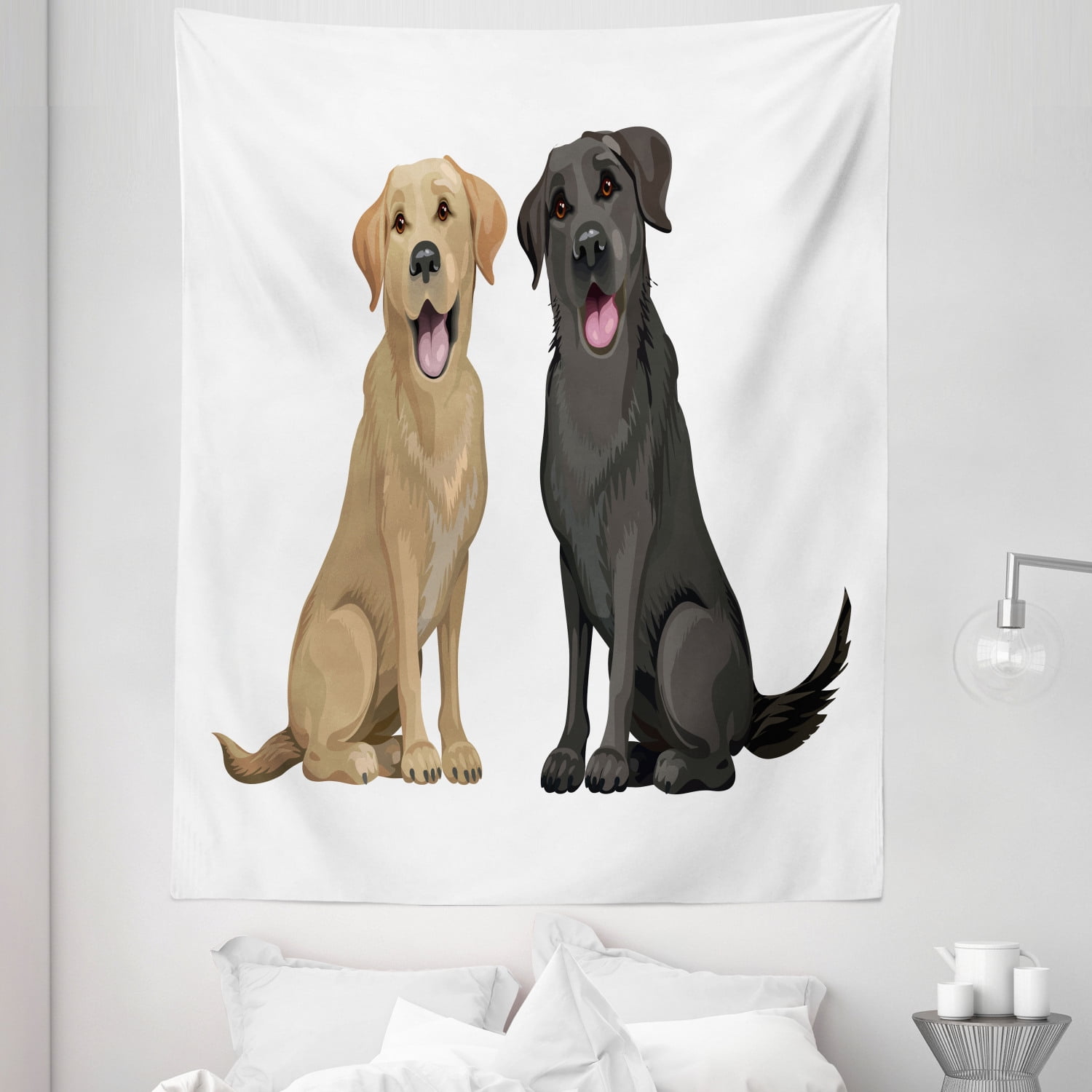 Yellow Lab Cartoon Drawing