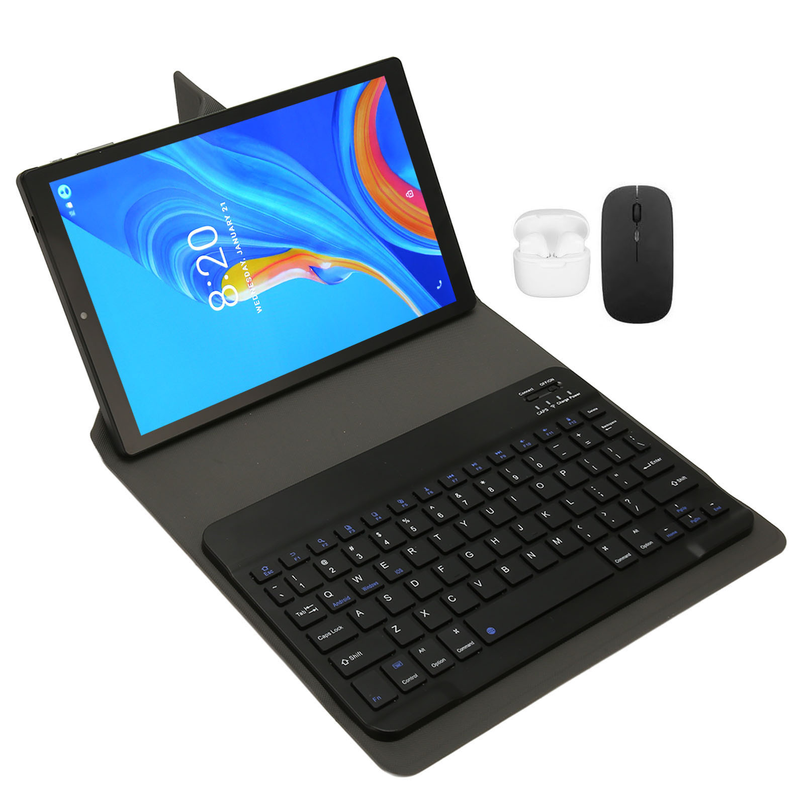 Tableta 2 En 1 Con Teclado Y Mouse, Tablet PC 12 De 10.1 Pulgadas, 6GB ...