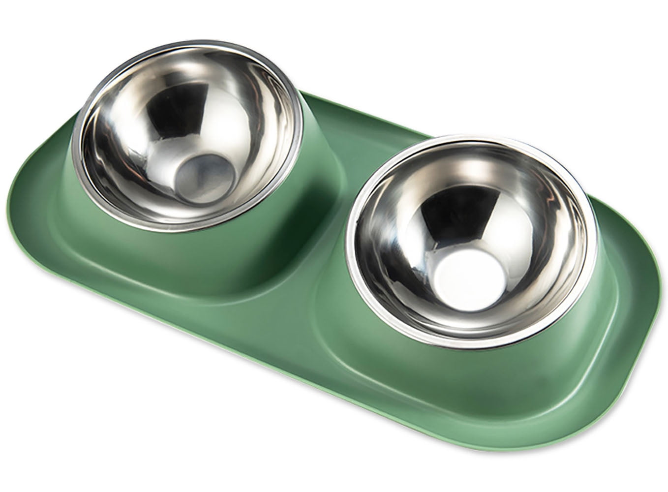 PETIMI Cat Bowl, Small Dog Bowls, Cat Food Bowl with 2 Removable ...
