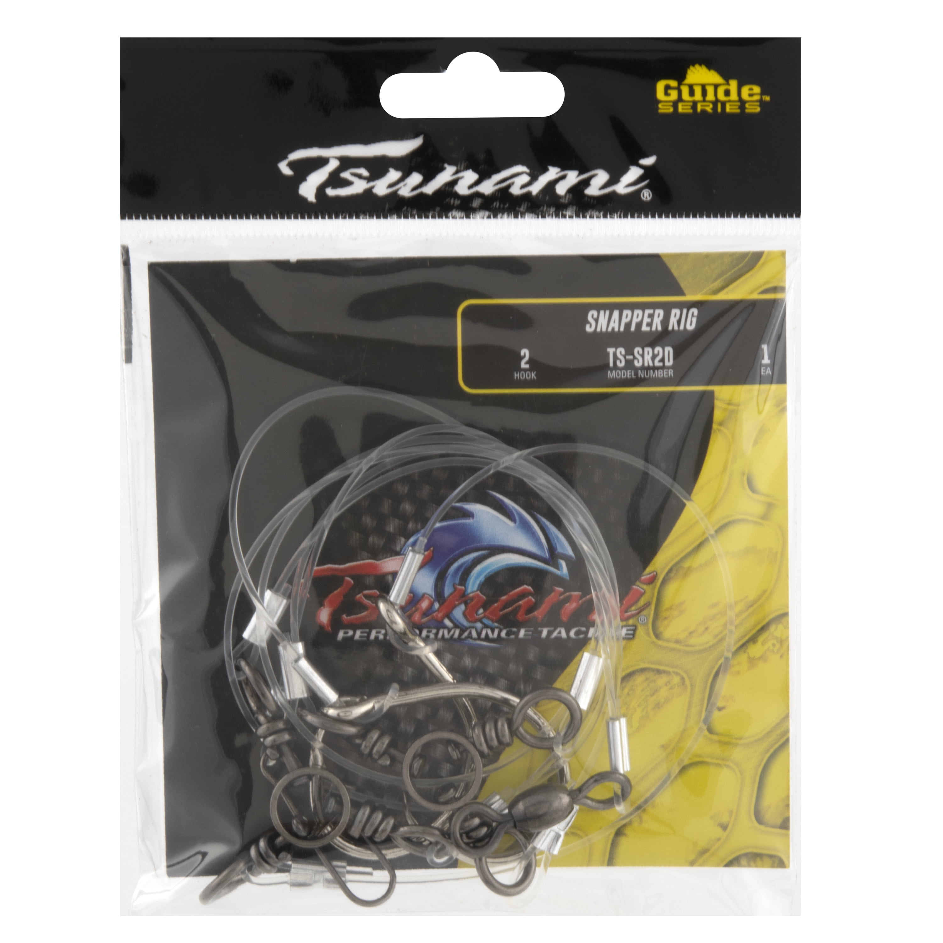 Tsunami Snapper Rig - Two Drop Spec Rig - Walmart.com