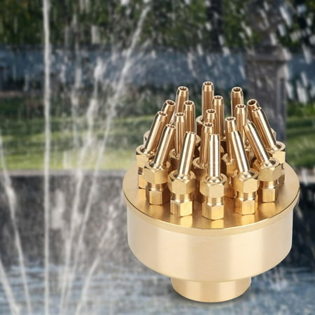 Brass Fountain Nozzle, High Strength 3 Layers Fountain Nozzle, Ountain ...