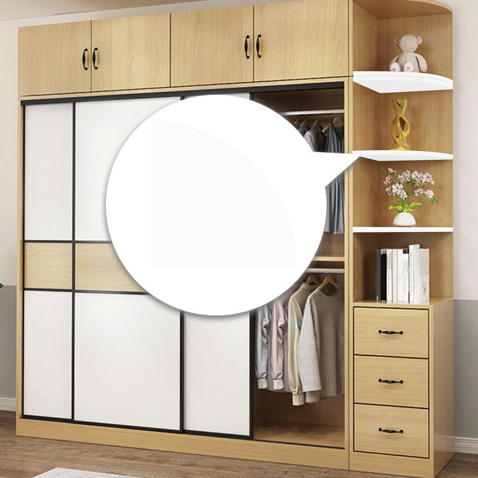 Click here for Linnome 8.7 Inches Corner Shelf Multi Purpose Stor... prices