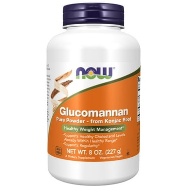 Now Supplements Natural Glucomannan 180 Capsules for Healthy Weight ...