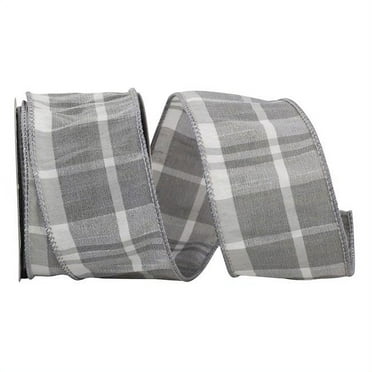 Reliant Ribbon - 92867W-044-10F, Citrus Life Plaid Wired Edge Ribbon ...