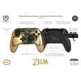 PowerA Enhanced Wireless Controller for Nintendo Switch - Link Gold ...