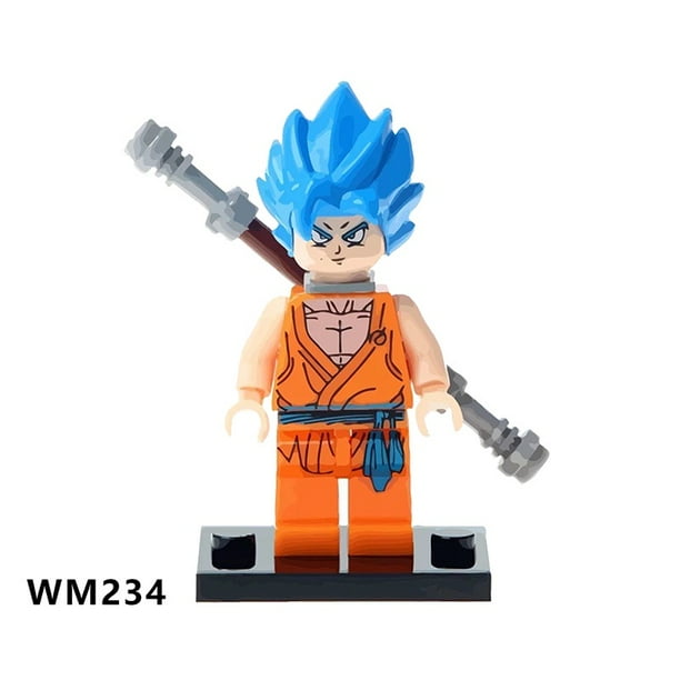 Lego Anime Dragon Ball Series Son Goku Torankusu Vegeta Minifiguras ...
