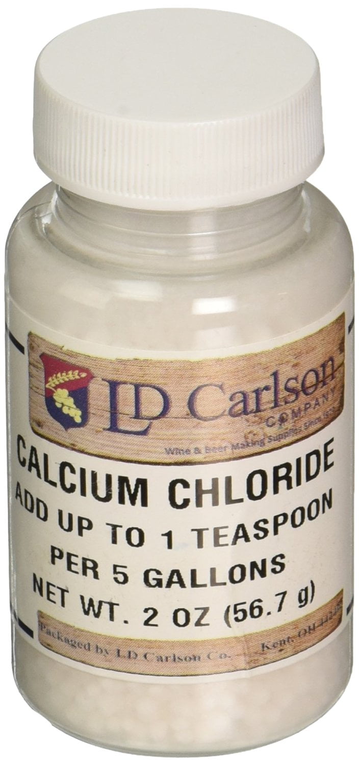 Calcium Chloride- 2 oz. by Midwest Home brewing and Winemaking Supplies ...