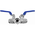 beduan 304 Stainless Steel Hose Splitter 2 Way Y Garden Bib with Long ...