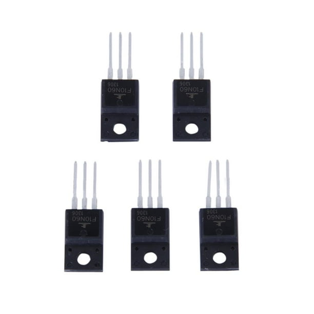 Transistor Mosfet de potencia 10N60 de 5 piezas 10A 600VTO 220F ...