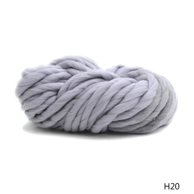 Wool Super Chunky Yarn Big Roving Yarn for Knitting Crocheting Felting ...