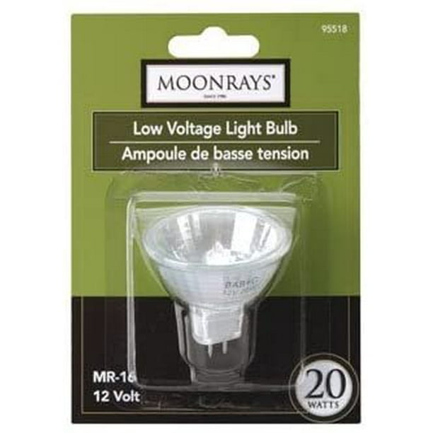 Coleman Cable Moonrays 20 watts MR16 Halogen Bulb 250 lumens Soft White ...
