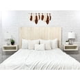 Barn Walls Antique White Headboard, Floating Panels, Wall Mount ...