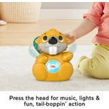 Fisher-Price Linkimals Boppin’ Beaver Musical Toy for Baby, Toddler ...