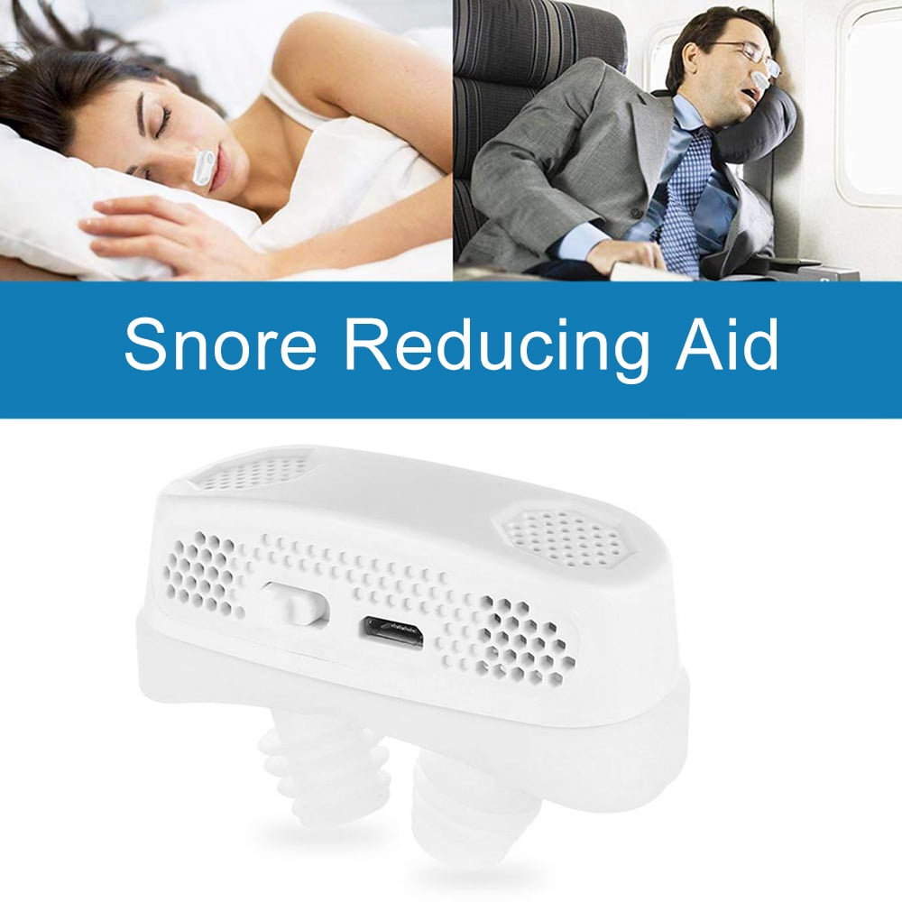 HOTBEST Micro Anti Snoring Electronic Device for Sleep Apnea Stop Snore ...