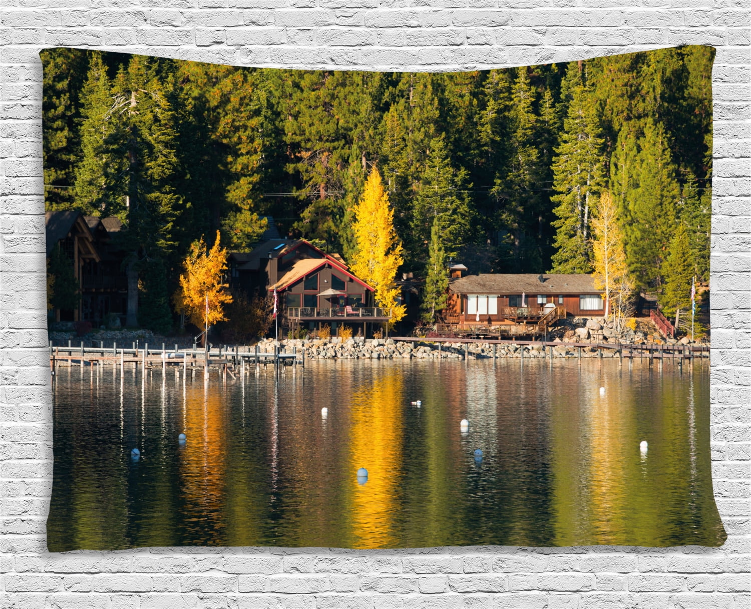 Lake Tahoe Tapestry, Carnelian Bay Photography Log Cabin in the Woods ...