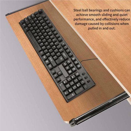 Smooth Sliding Keyboard Slide Two Sides Drawer Slides High Hardness ...