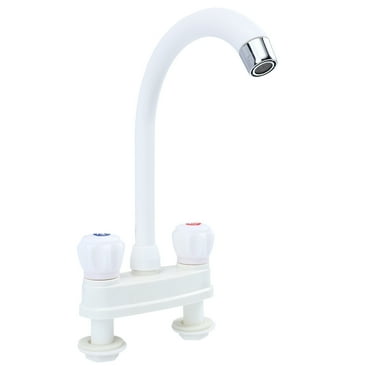 Proplus Compression Laundry Tray Faucet With Lever Handles And 4-Inch ...